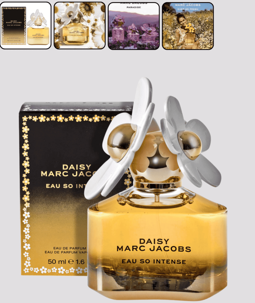 Marc Jacobs Daisy So Intense: A Floral Symphony Marc Jacobs Daisy So ...